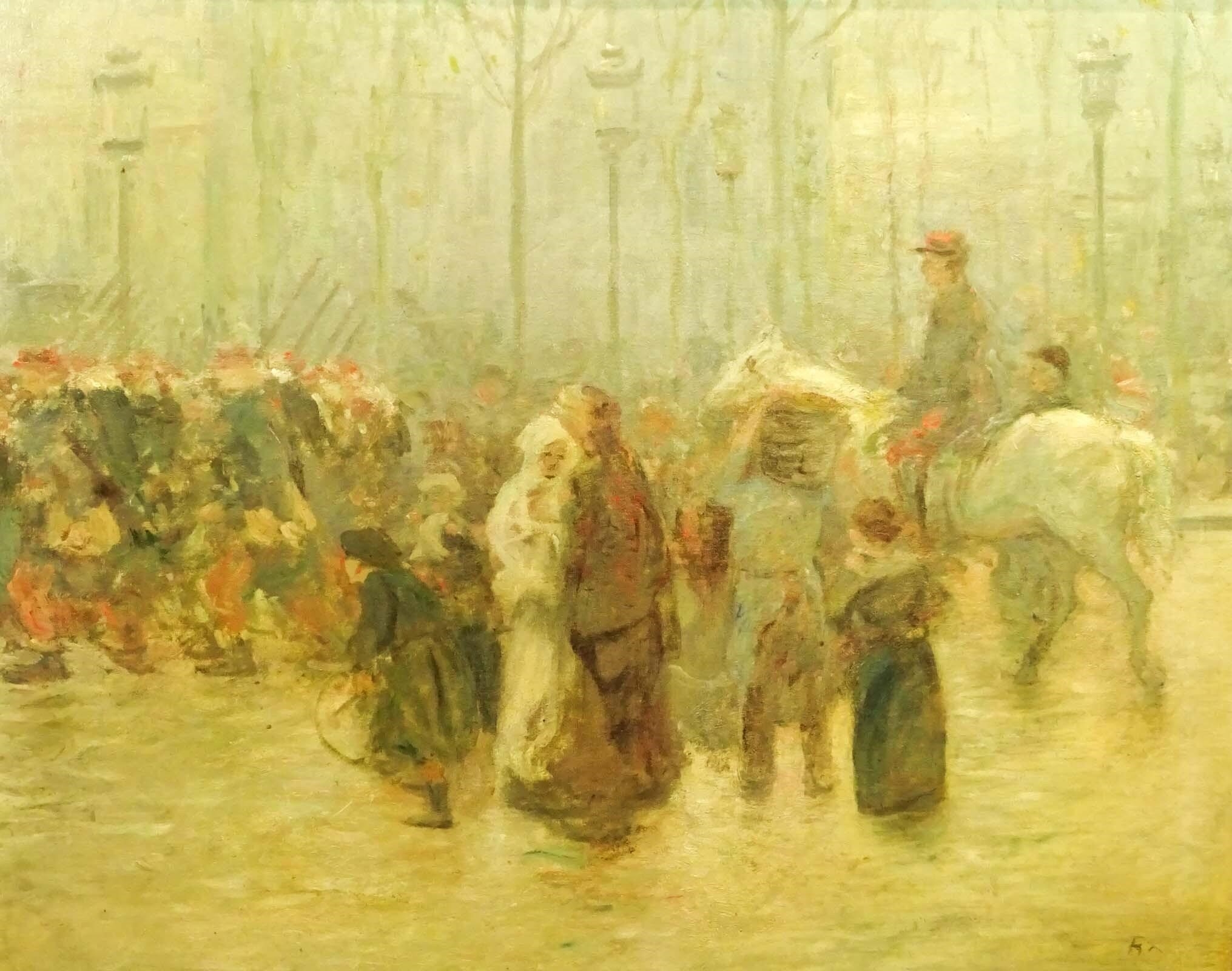 Edgar Degas | Park scene | MutualArt