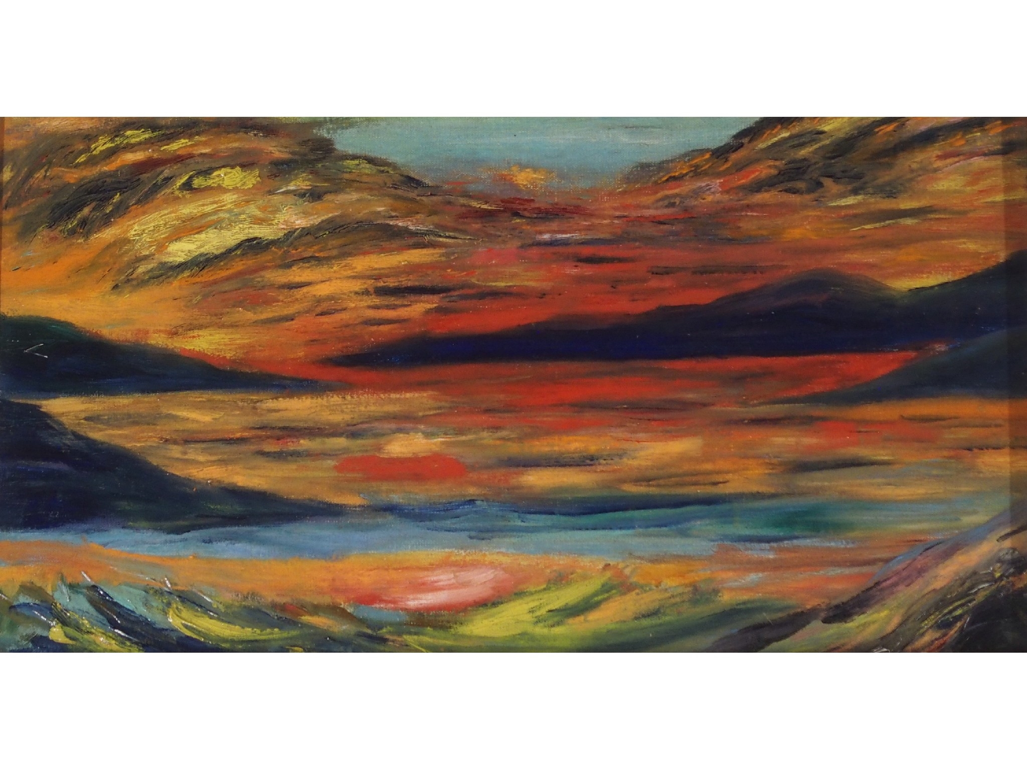 Donald Bain | SUNSET IN THE WEST HIGHLANDS (1941) | MutualArt