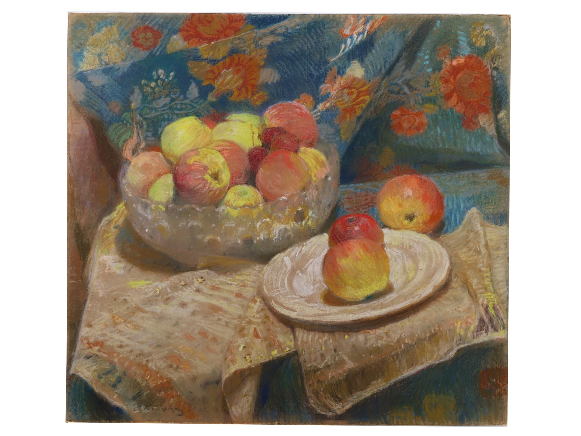 Aleksei Mikhailovich Korin | Still Life With Apples (1912) | MutualArt