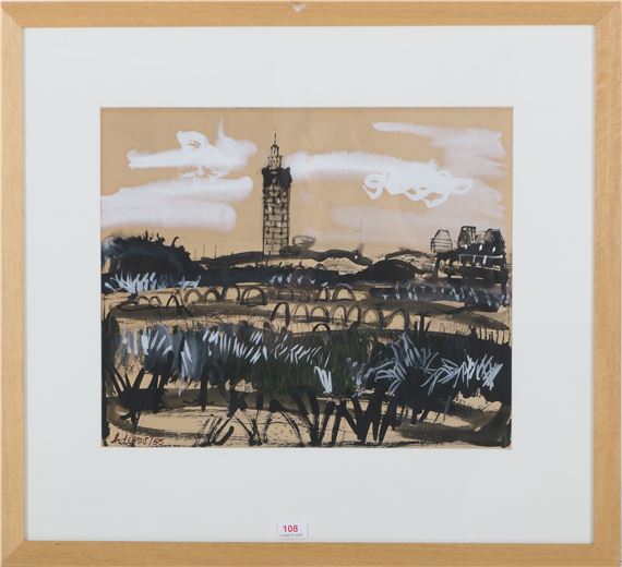 Henk de Vos | Vuurtoren op Tholen (55) | MutualArt