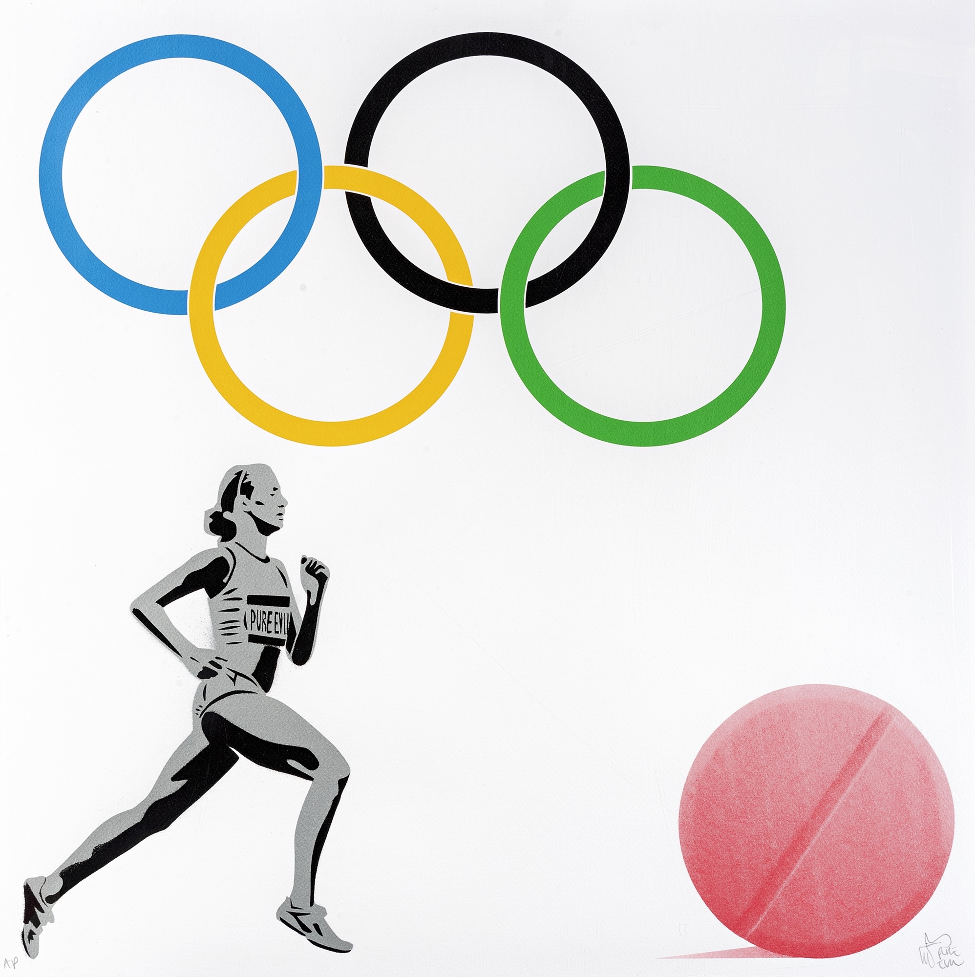 Pure Evil | The New Logo For The Olympic Doping Team (2016) | MutualArt