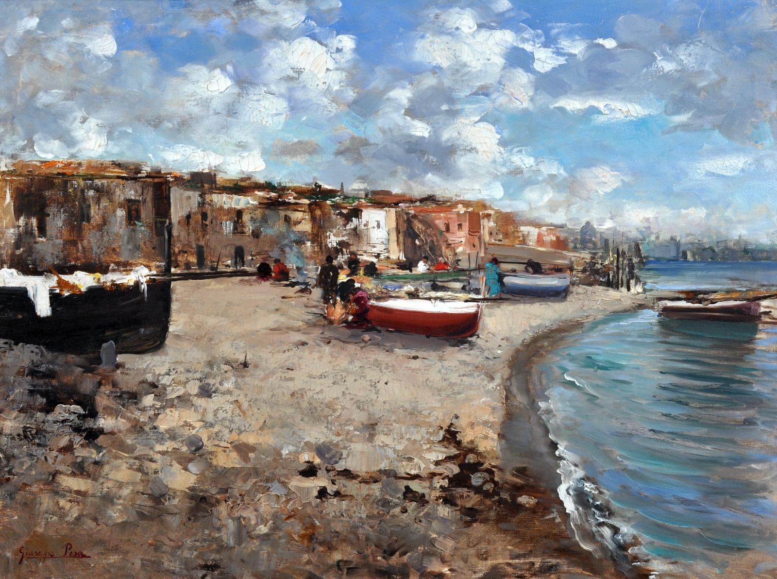 Giuseppe Pesa | Marina | MutualArt