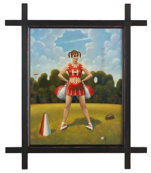 Terry Rowlett | The Cheerleader | MutualArt