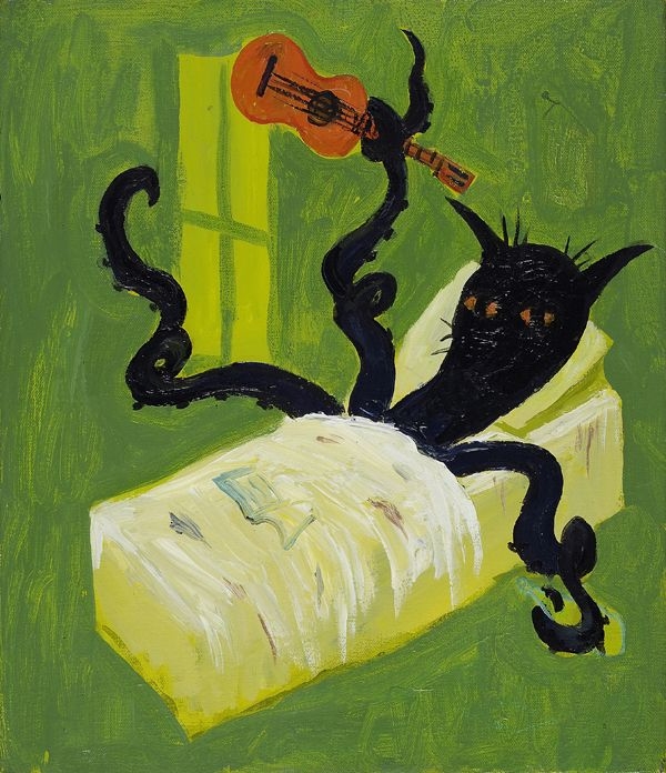 Rick Prol | RED GUITAR (2001) | MutualArt