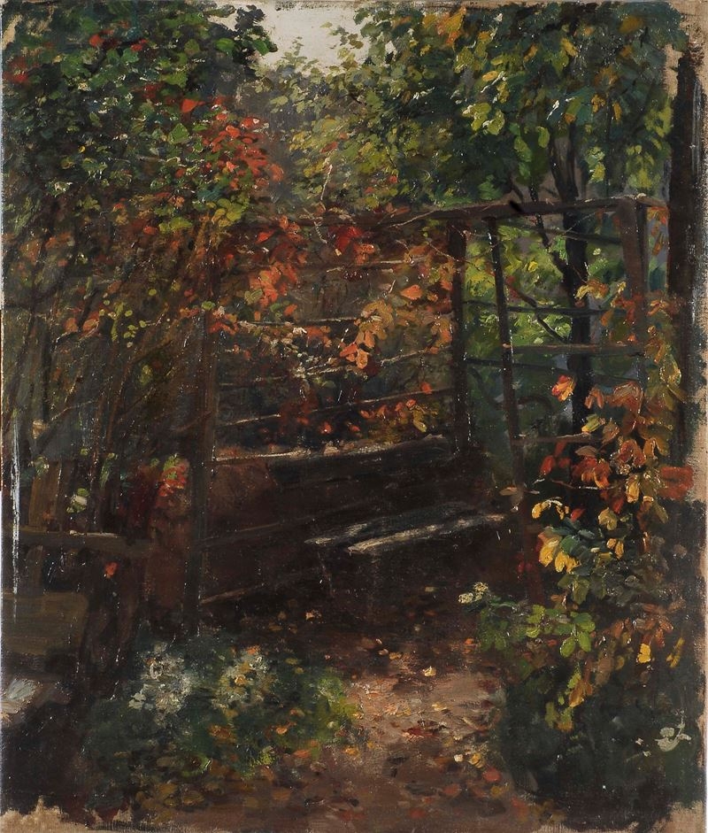 Severino Trematore | Angolo di giardino | MutualArt