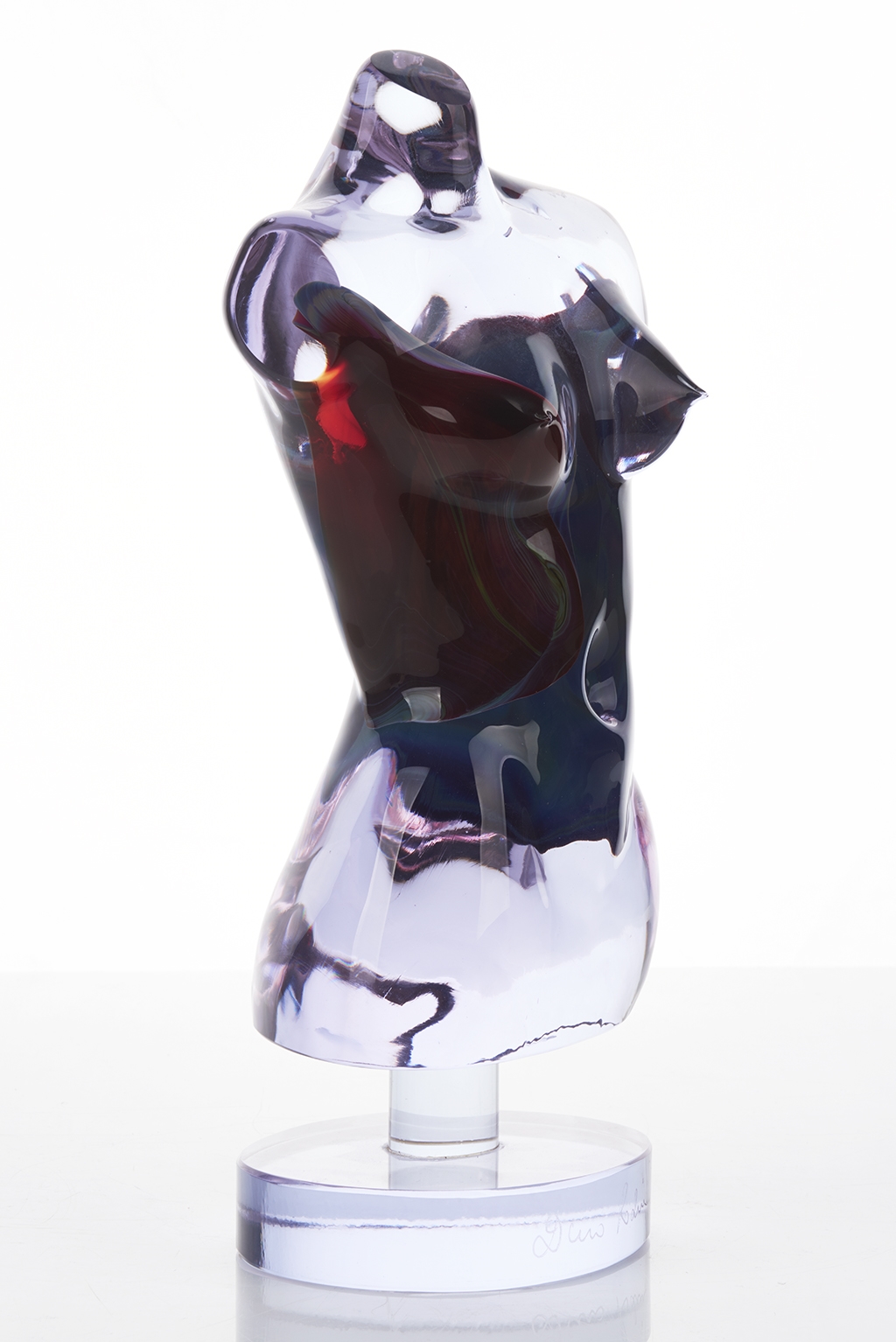 Dino Rosin | Calcedonian Glass Sculpture, 'Aphrodite (Circa 2000 ...