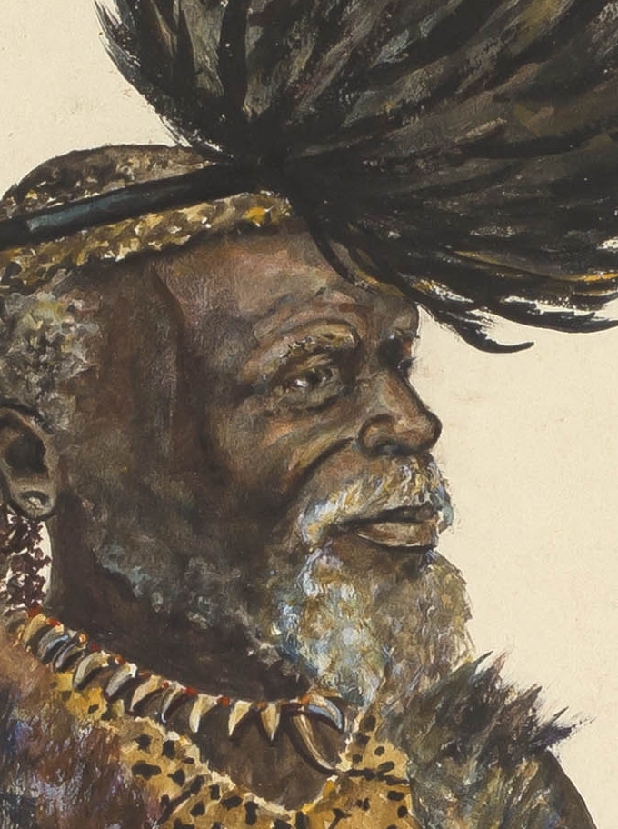 Simon Mnguni | Zulu Induna (Circa 1940) | MutualArt