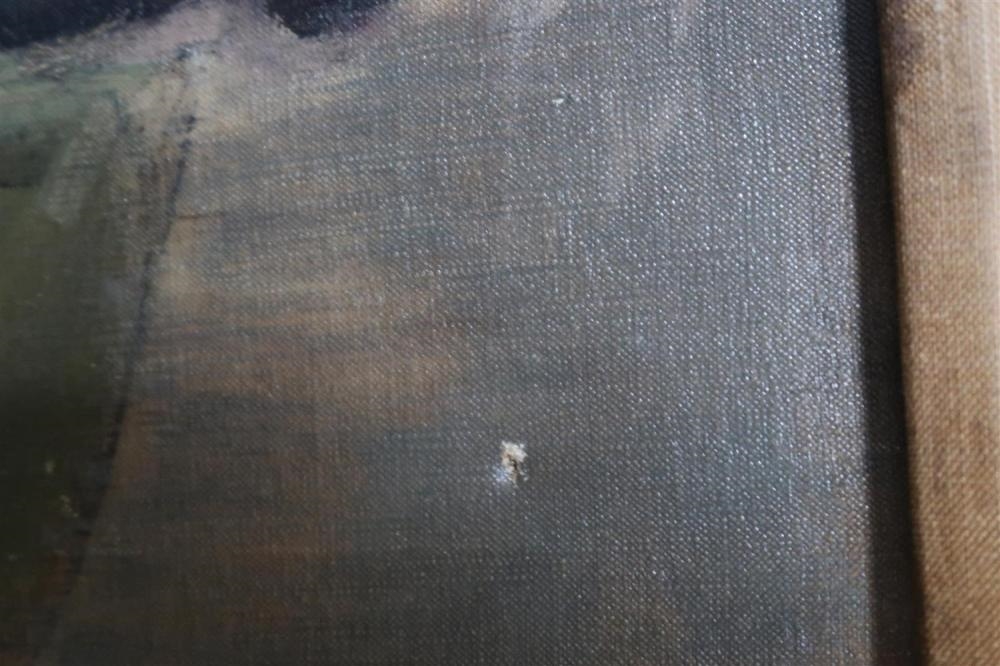 Louis George Bouché | PORTRAIT OF LADY IN RED | MutualArt