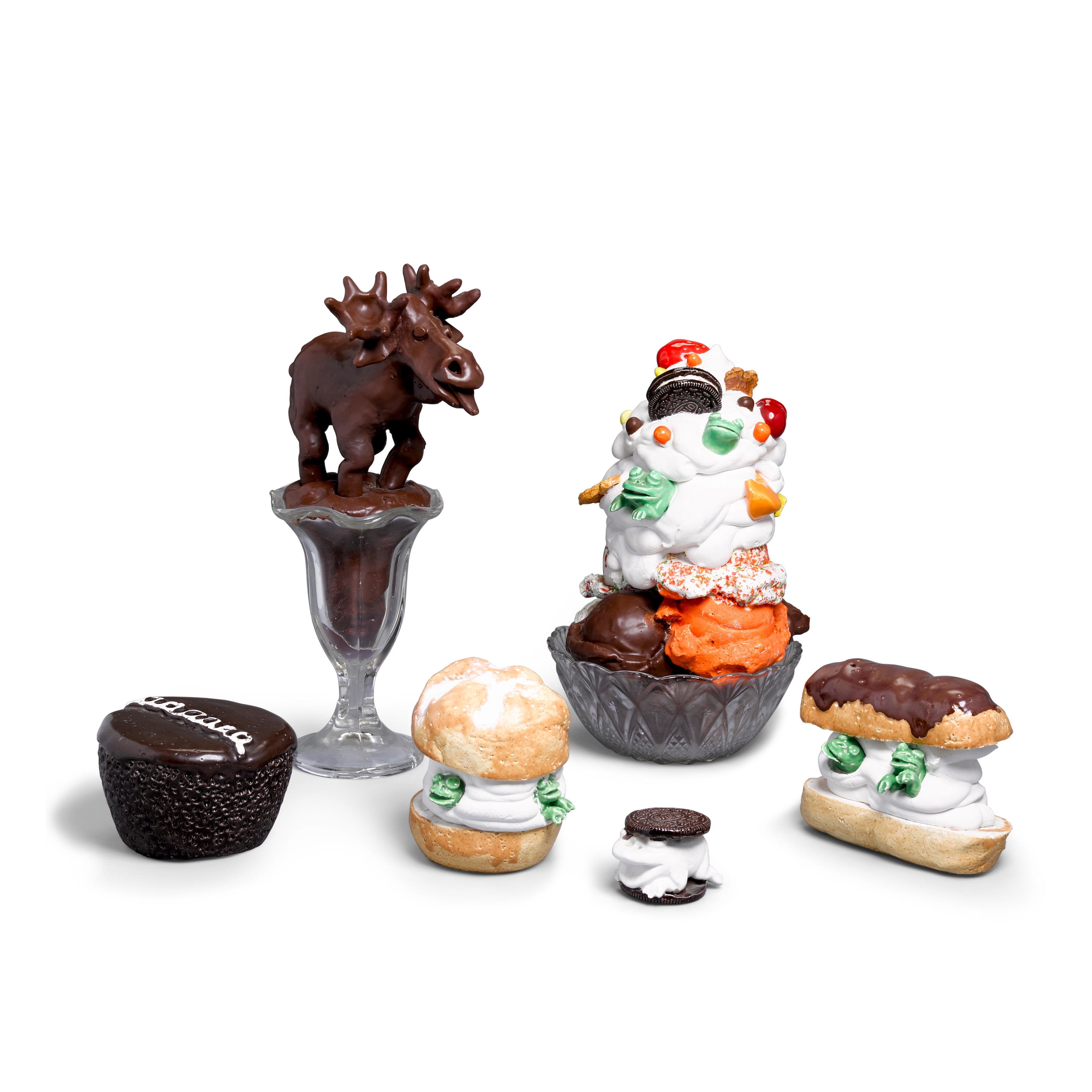 David Gilhooly | Group of six sculptures | MutualArt