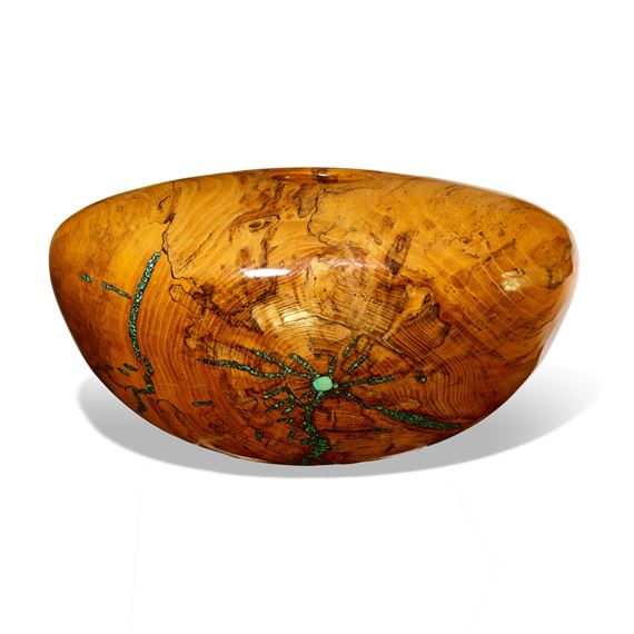 Jimmy Cook | A Jimmy Cook turned wood vessel (2002) | MutualArt