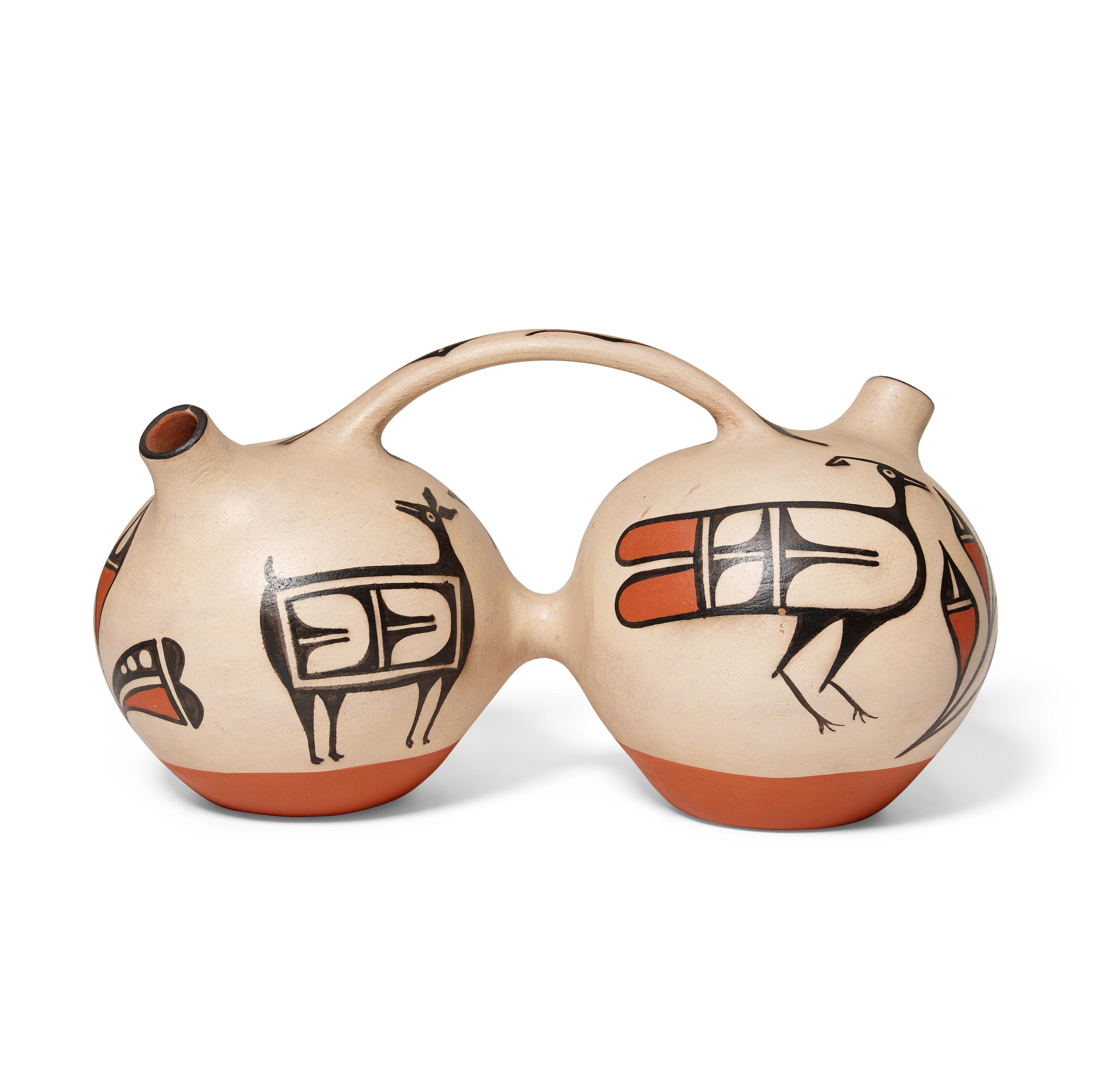 Robert Tenorio | A Robert Tenorio double pottery canteen | MutualArt