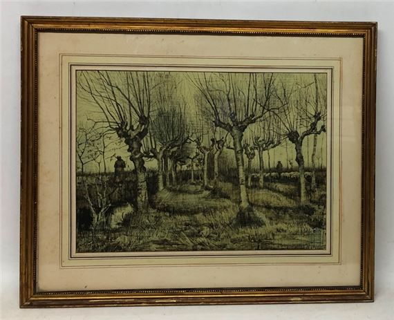 Vincent Van Gogh | Pollard Birches | MutualArt