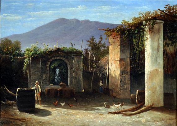 Giovanni Serritelli | Cortile rustico | MutualArt