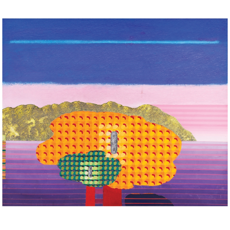 Prudencio Lamarroza | Wine Red Sea (Lunar I) (1983) | MutualArt