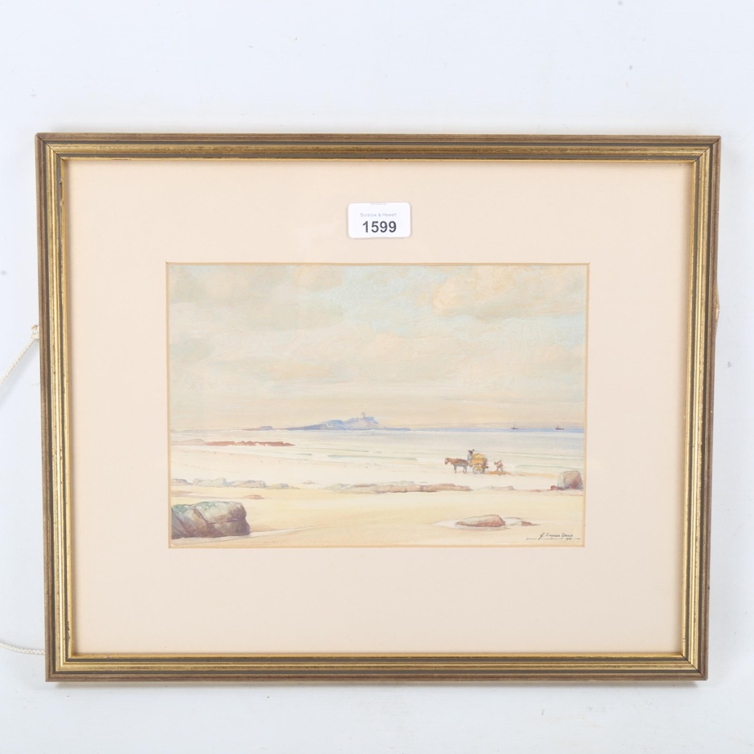 John Simpson Spence | shore scene (1941) | MutualArt