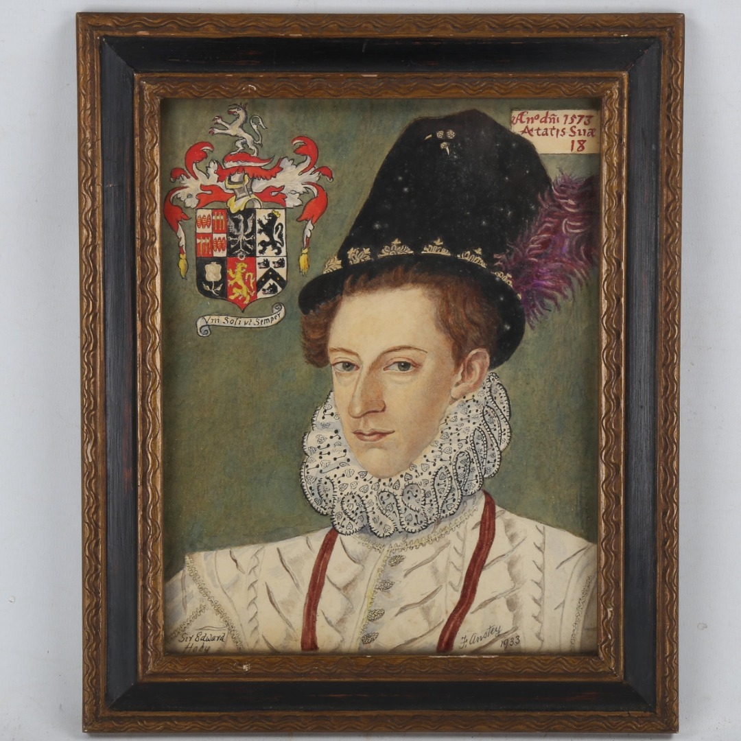 Thomas Guthrie | portrait of Sir Edward Hoby (1560 - 1617) (1933 ...