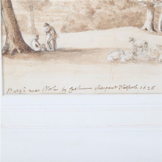Catherine Margaret Walpole | landscape at Burgh (1826) | MutualArt