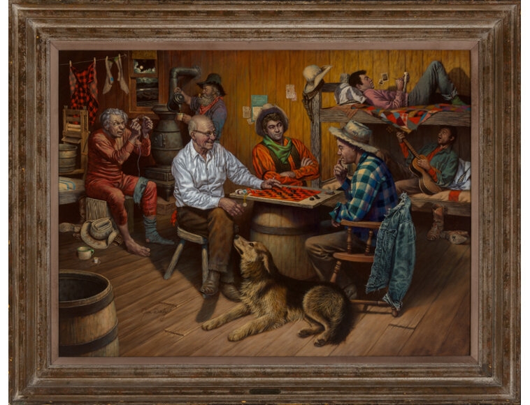 Jim Daly | Bunkhouse (1972) | MutualArt