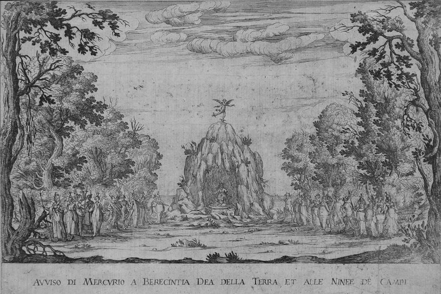 Alfonso Parigi | Bosco con al centro una grotta (1628) | MutualArt