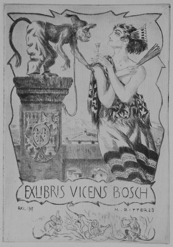 Karl Ritter | Ex libris Karl Andresnek (1922) | MutualArt