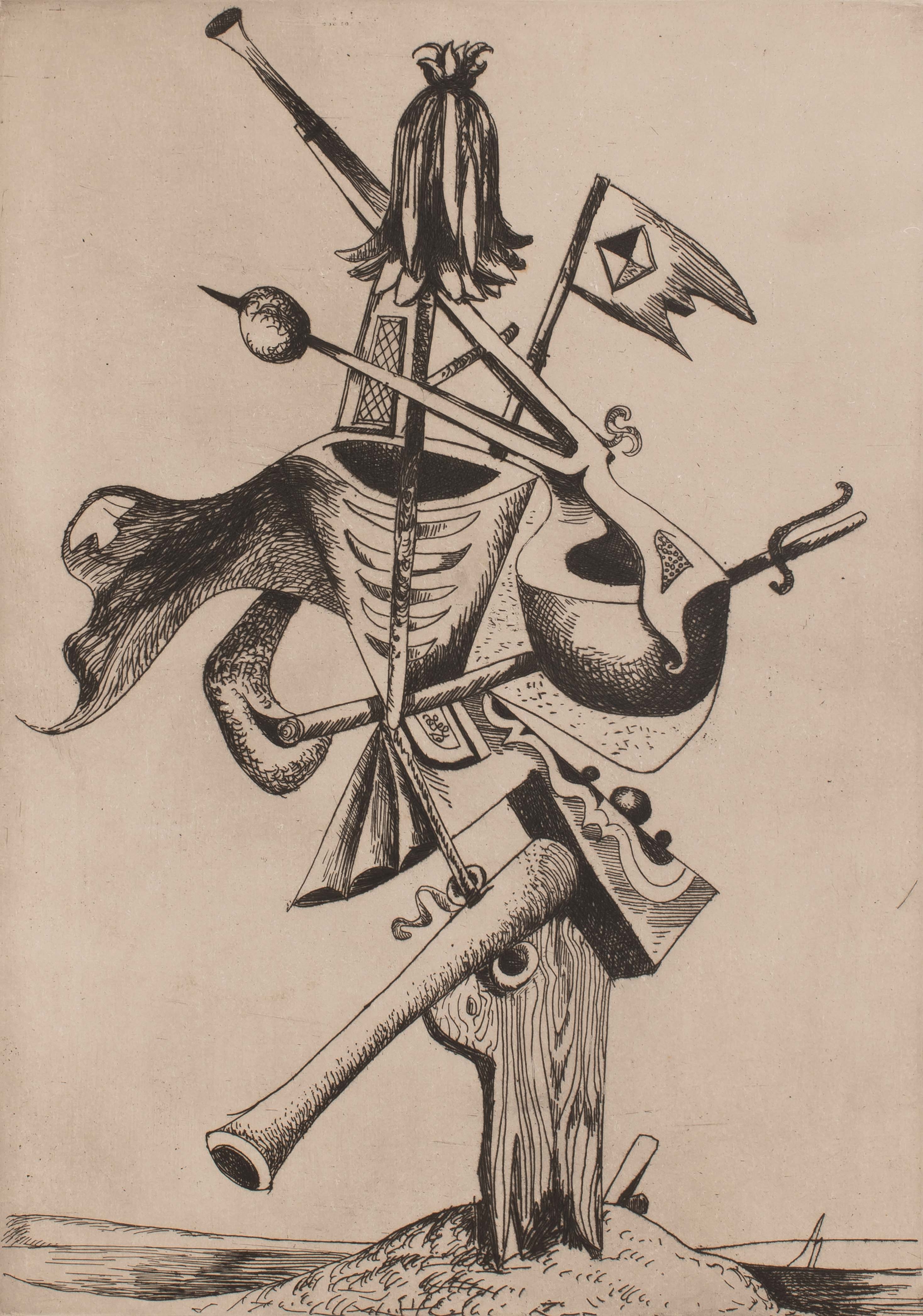 Kurt Seligmann | Surrealist compositions | MutualArt