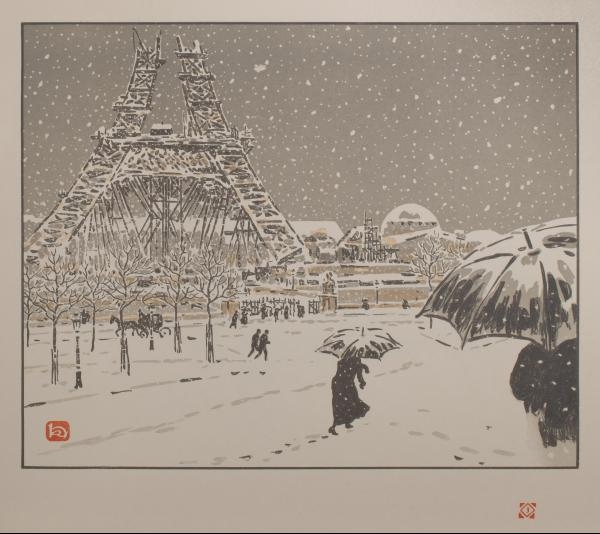 Henri Rivière | The Thirty-six views of the Eiffel Tower by Henri ...