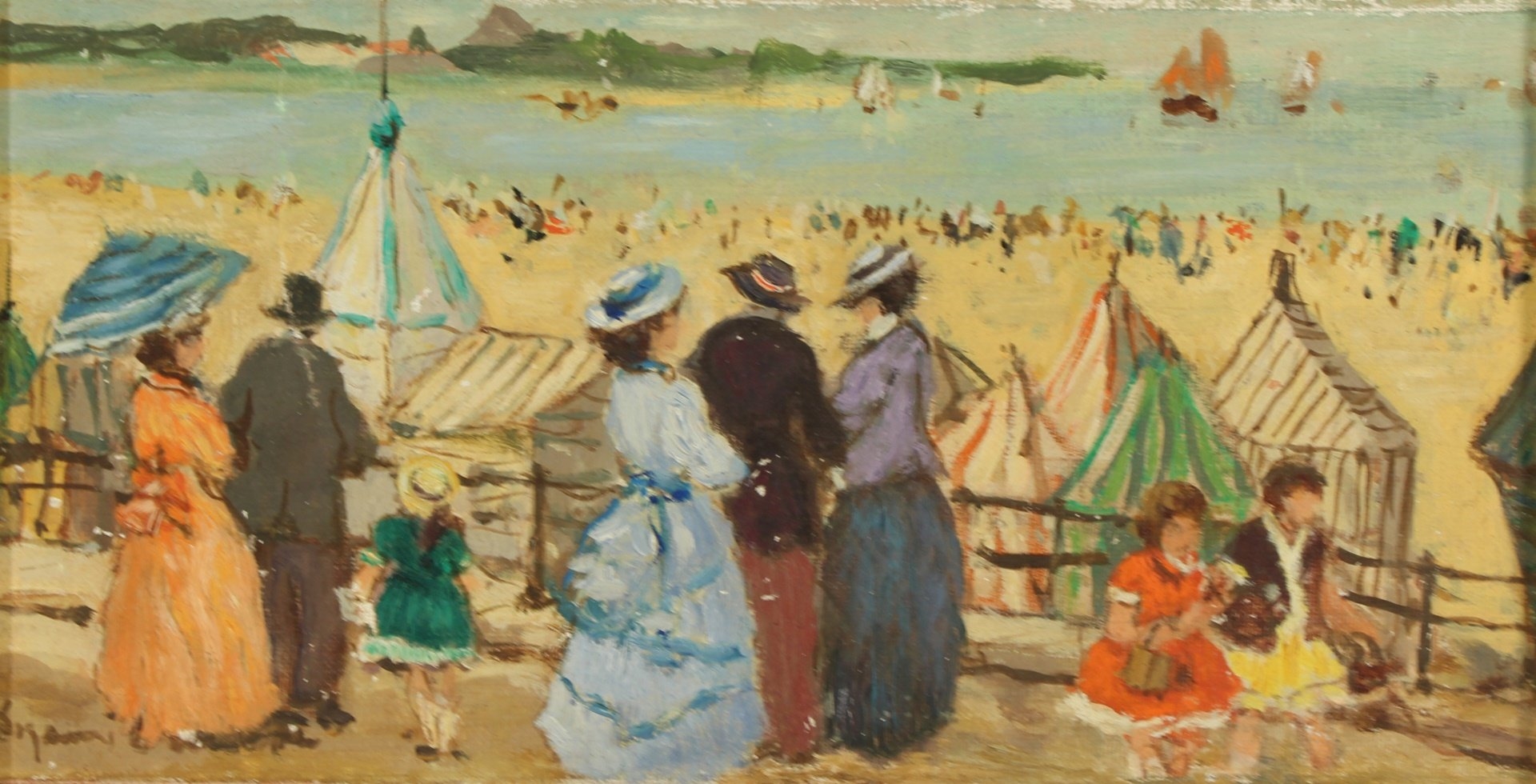 Suzanne Demarest | Beach Scene | MutualArt