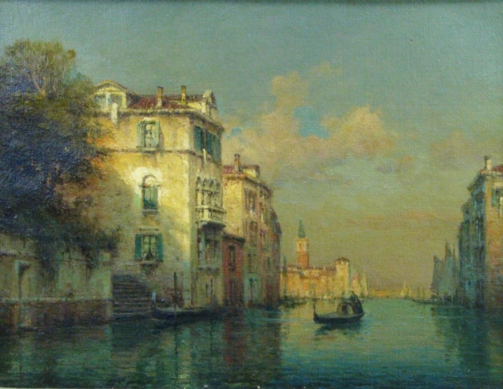Joseph Antoine Bouvard | Dusk in Venice | MutualArt