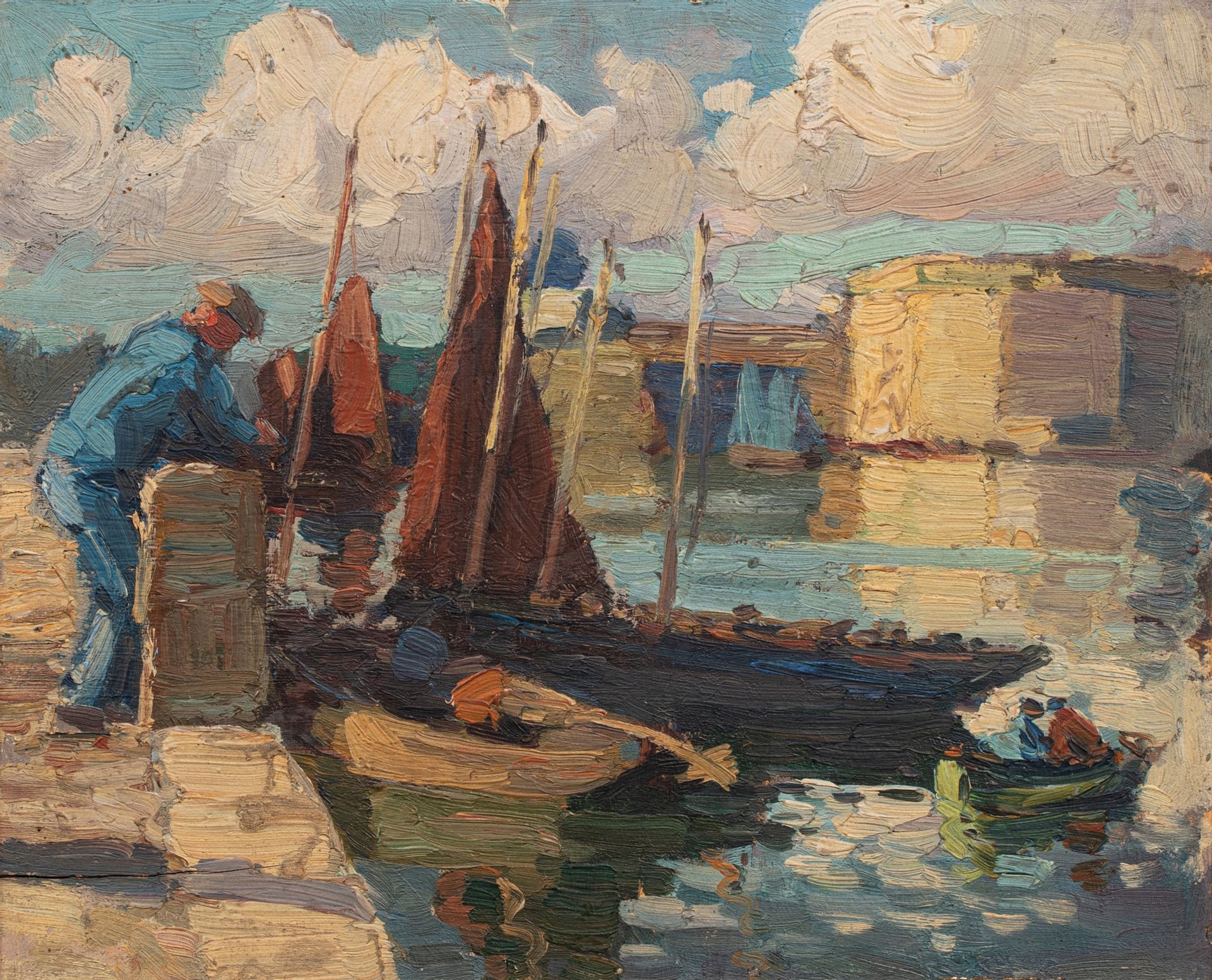 Henri Alphonse Barnoin | Retour au port | MutualArt
