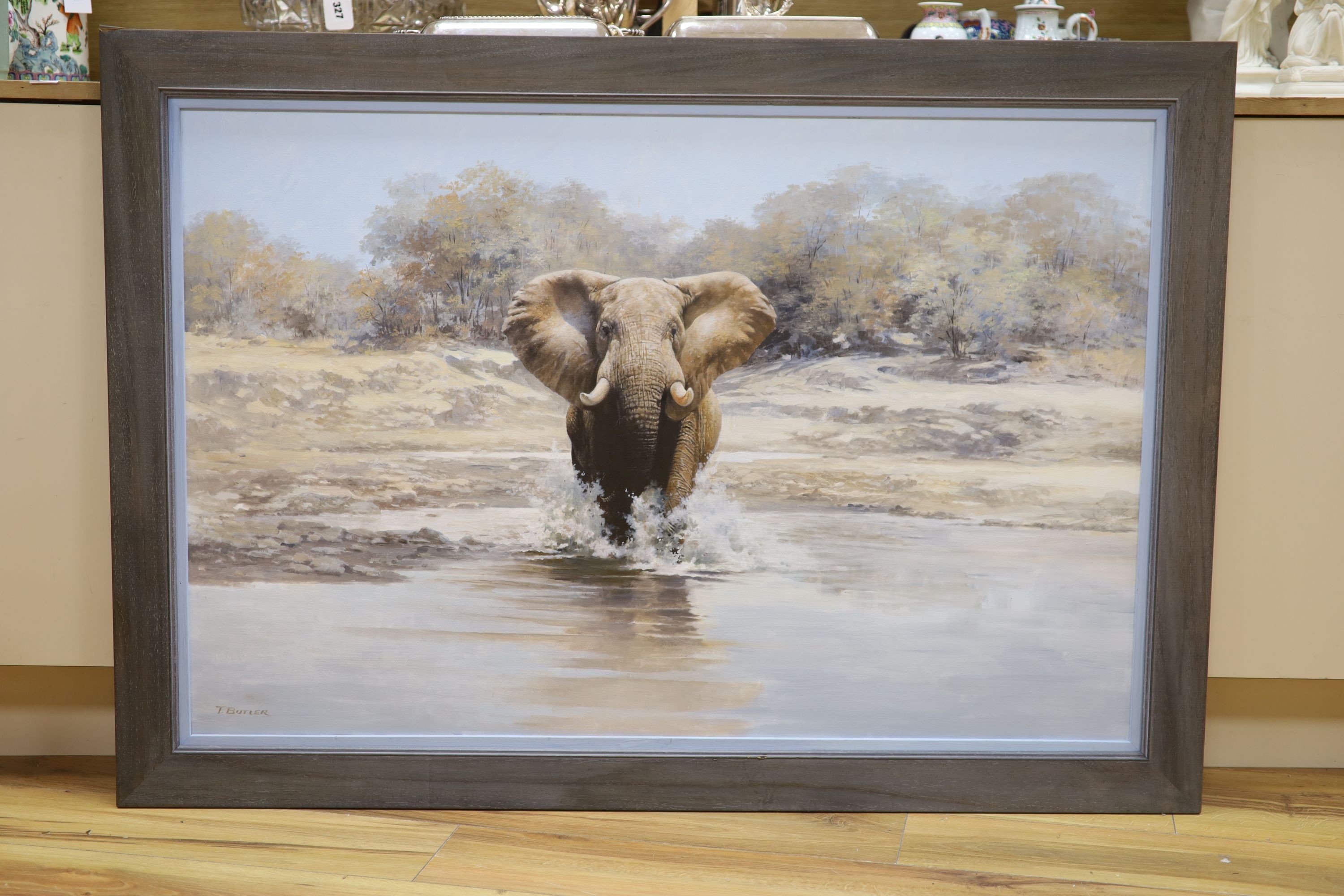 Tony Butler | Bull elephant | MutualArt