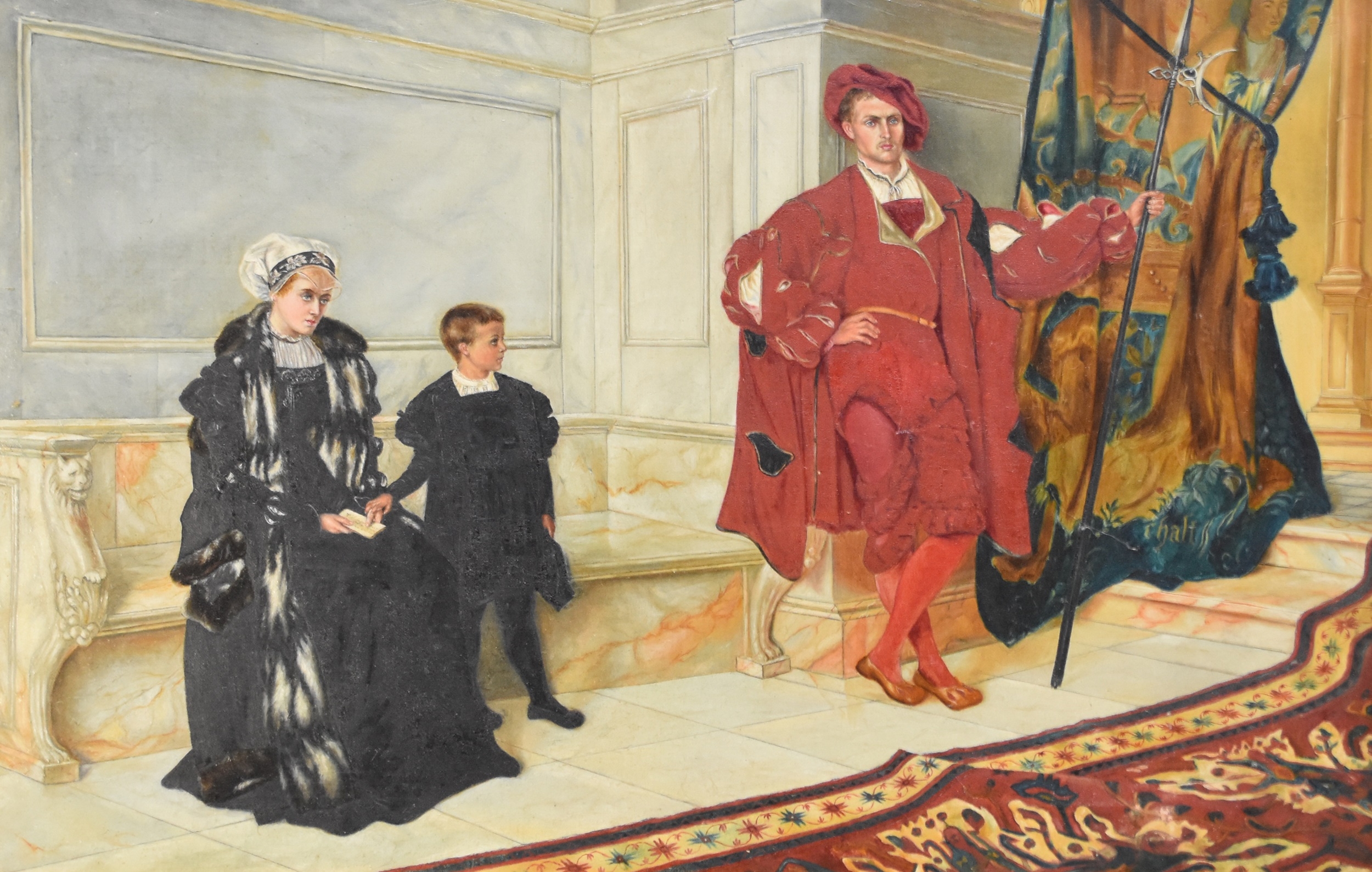 Willem Geets | Awaiting an Audience (1886) | MutualArt