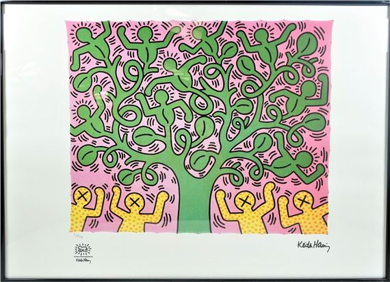 Keith Haring | Tree of life | MutualArt
