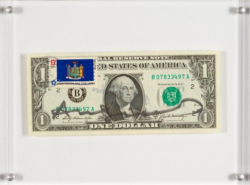 Andy Warhol | 1 dollar bill | MutualArt