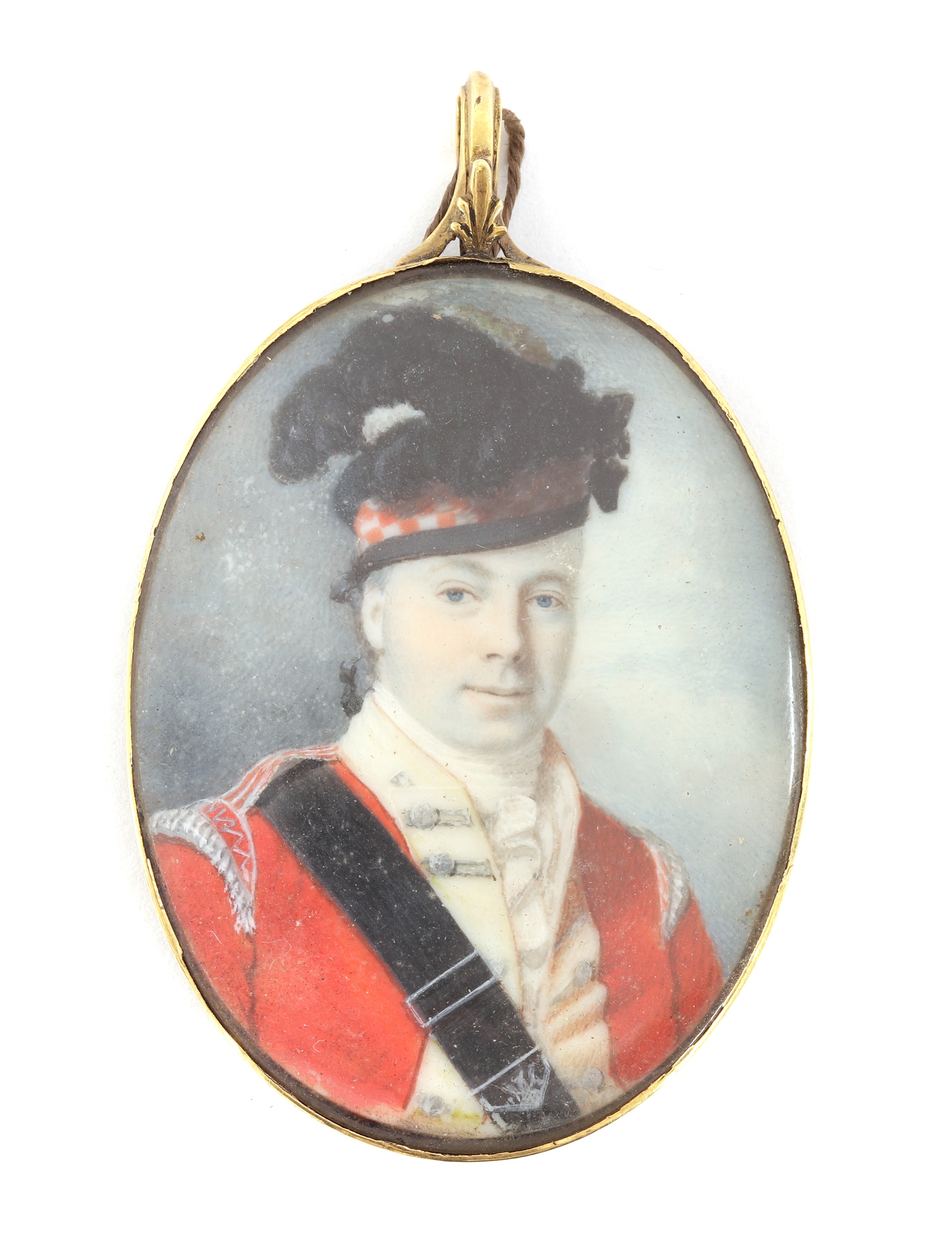 Scottish School, 18th Century | Portrait of a Highland Officer in a ...