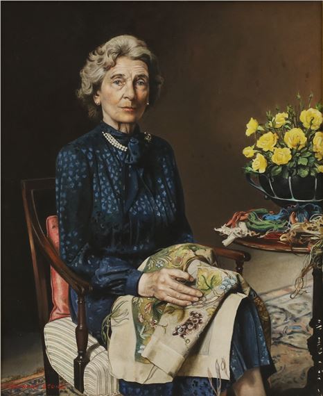 Richard Stone | A portrait of HRH Princess Alice Duchess of Gloucester ...