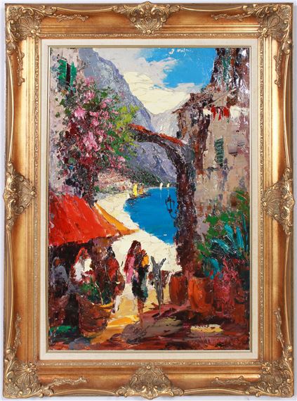 Jan Bévort | Painting of Village Scene | MutualArt
