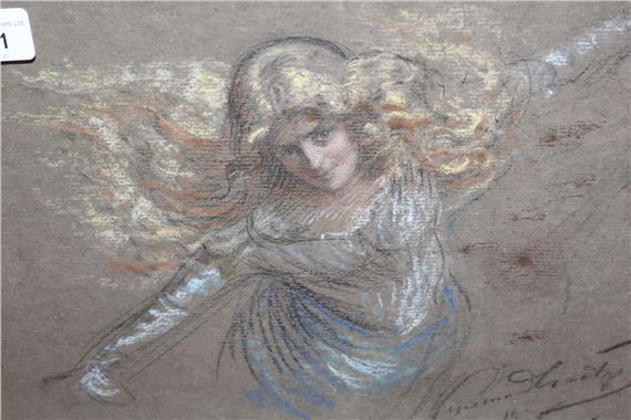 Sigismund Christian Hubert Goetze | Portrait of a lady | MutualArt