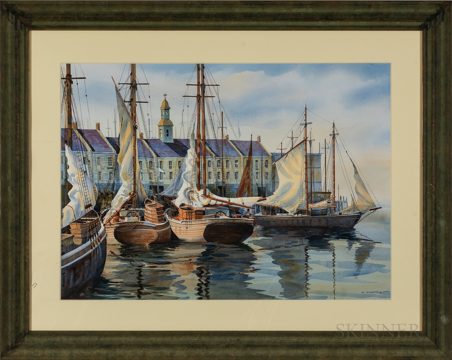 Frederick Kubitz | Fishing Fleet | MutualArt