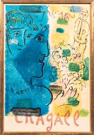 Marc Chagall | Marc Chagall Exhibition Poster | MutualArt