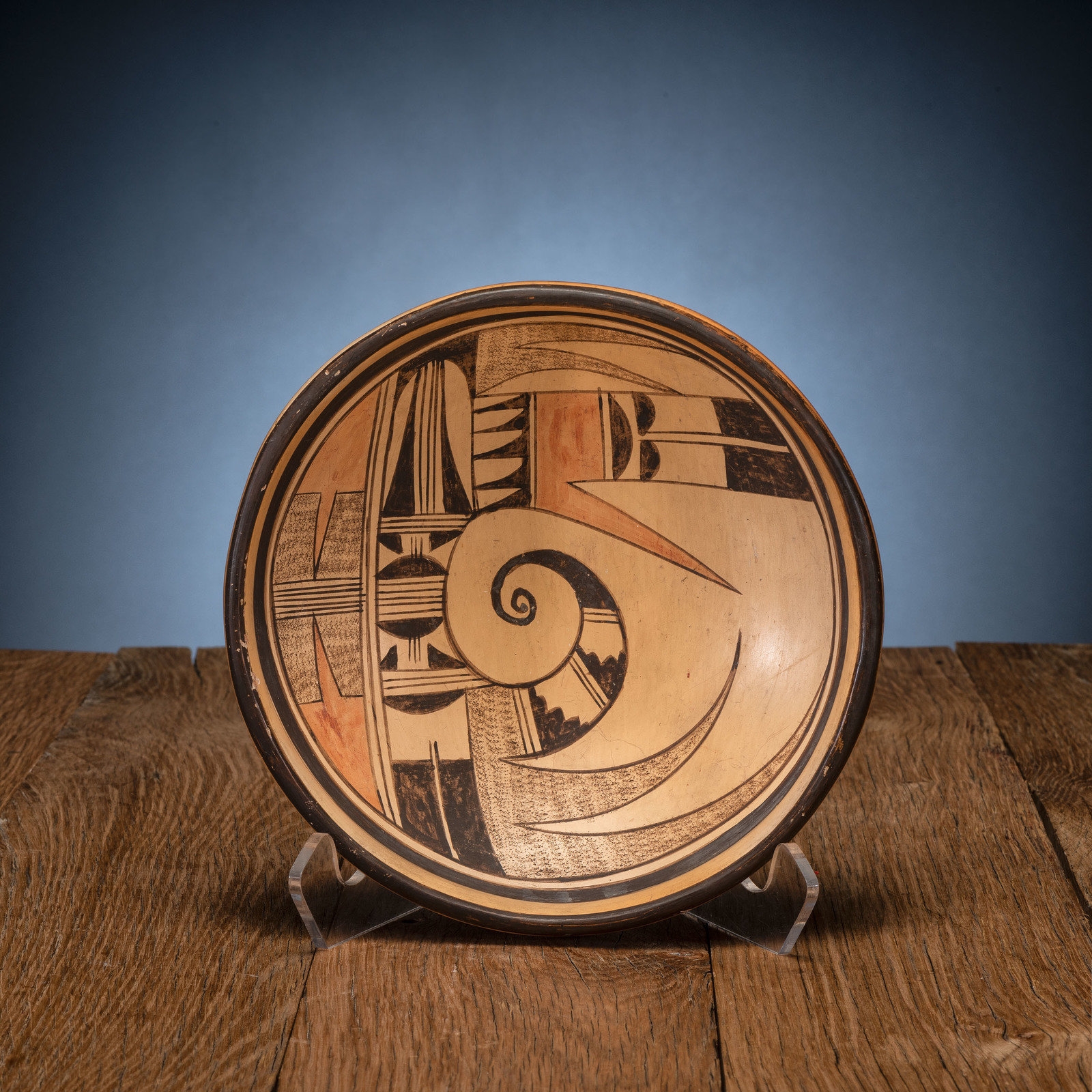 Paqua Naha | Polychrome Pottery Bowl | MutualArt