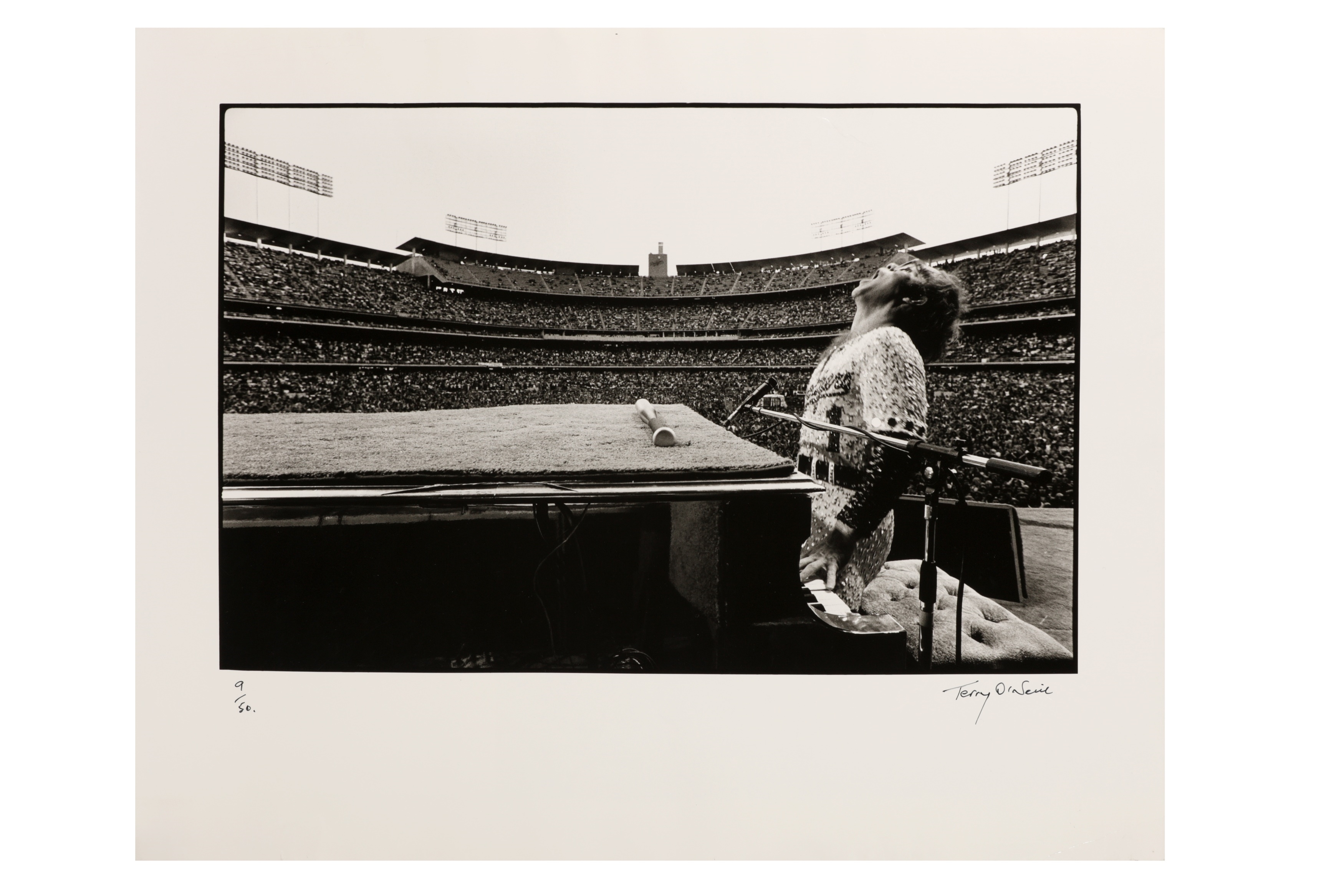 Terry O'Neill | ELTON JOHN DODGERS STADIUM | MutualArt