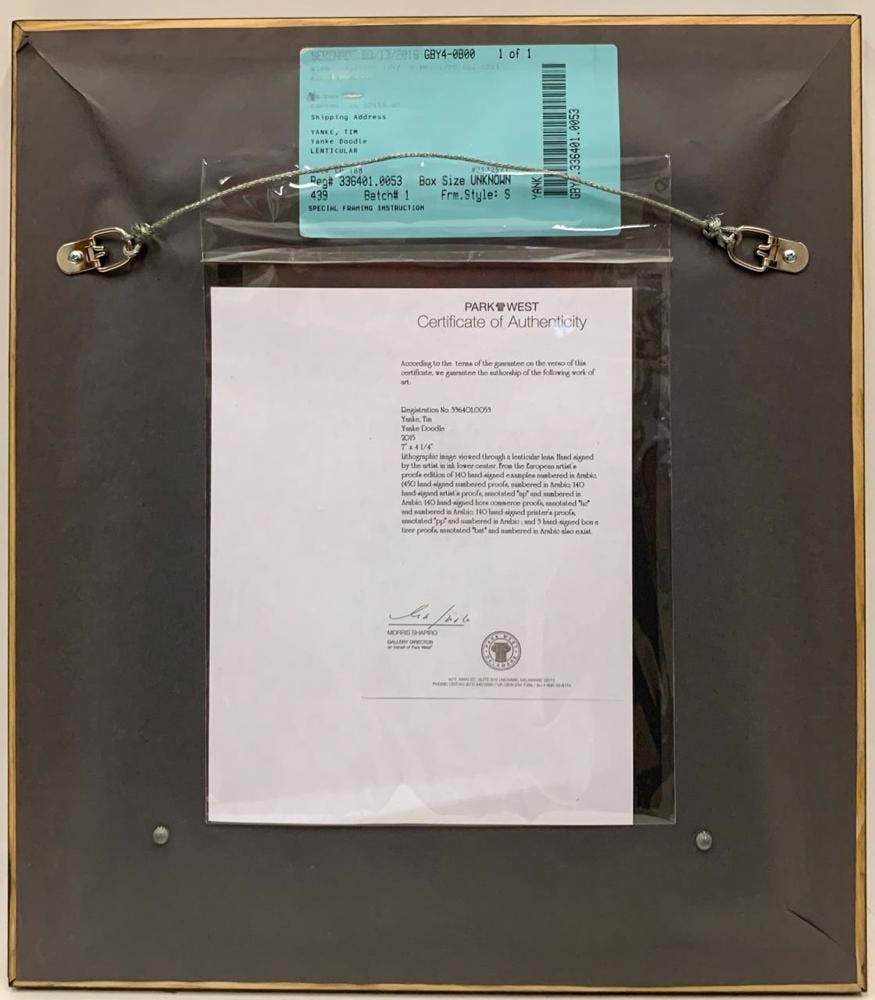 Tim Yanke | Yanke Doodle (2015) | MutualArt