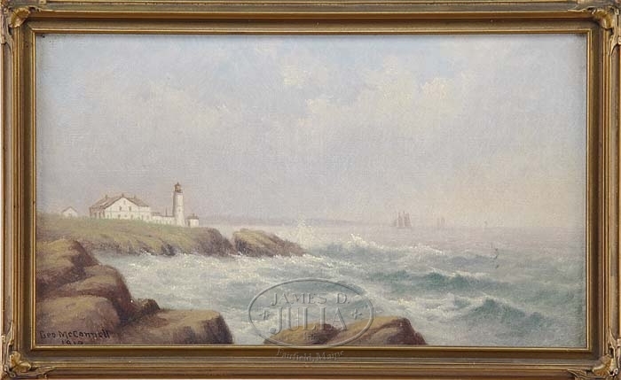 George McConnell | VIEW OF PORTLAND HEADLIGHT (1918) | MutualArt