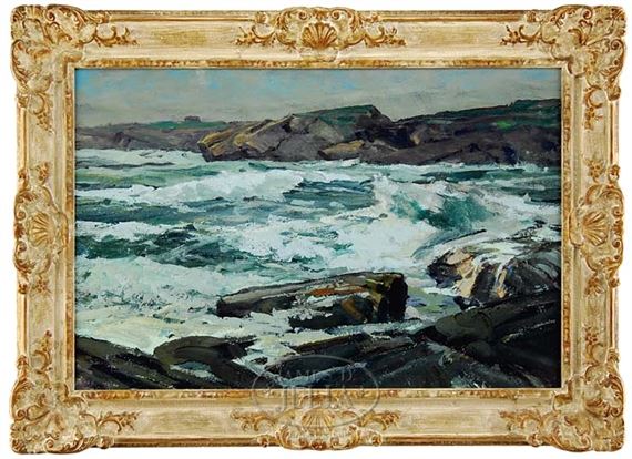 Alexander Bower | ROCKS AND SURF | MutualArt