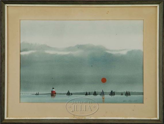 James Drake Iams | CHESAPEAKE BAY LIGHTHOUSE | MutualArt