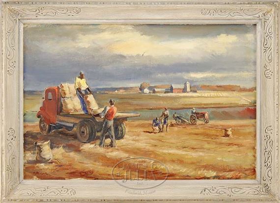 Peter Cook | POTATO HARVEST | MutualArt