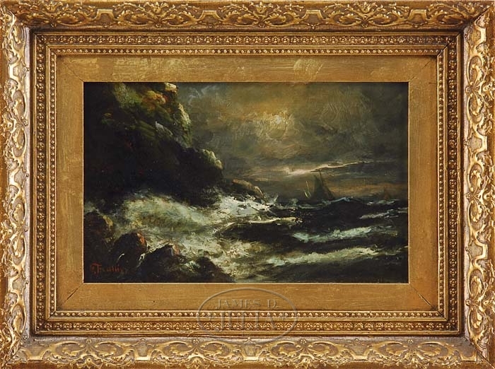 Thomas Frederick Collier | THE COASTAL GALE | MutualArt