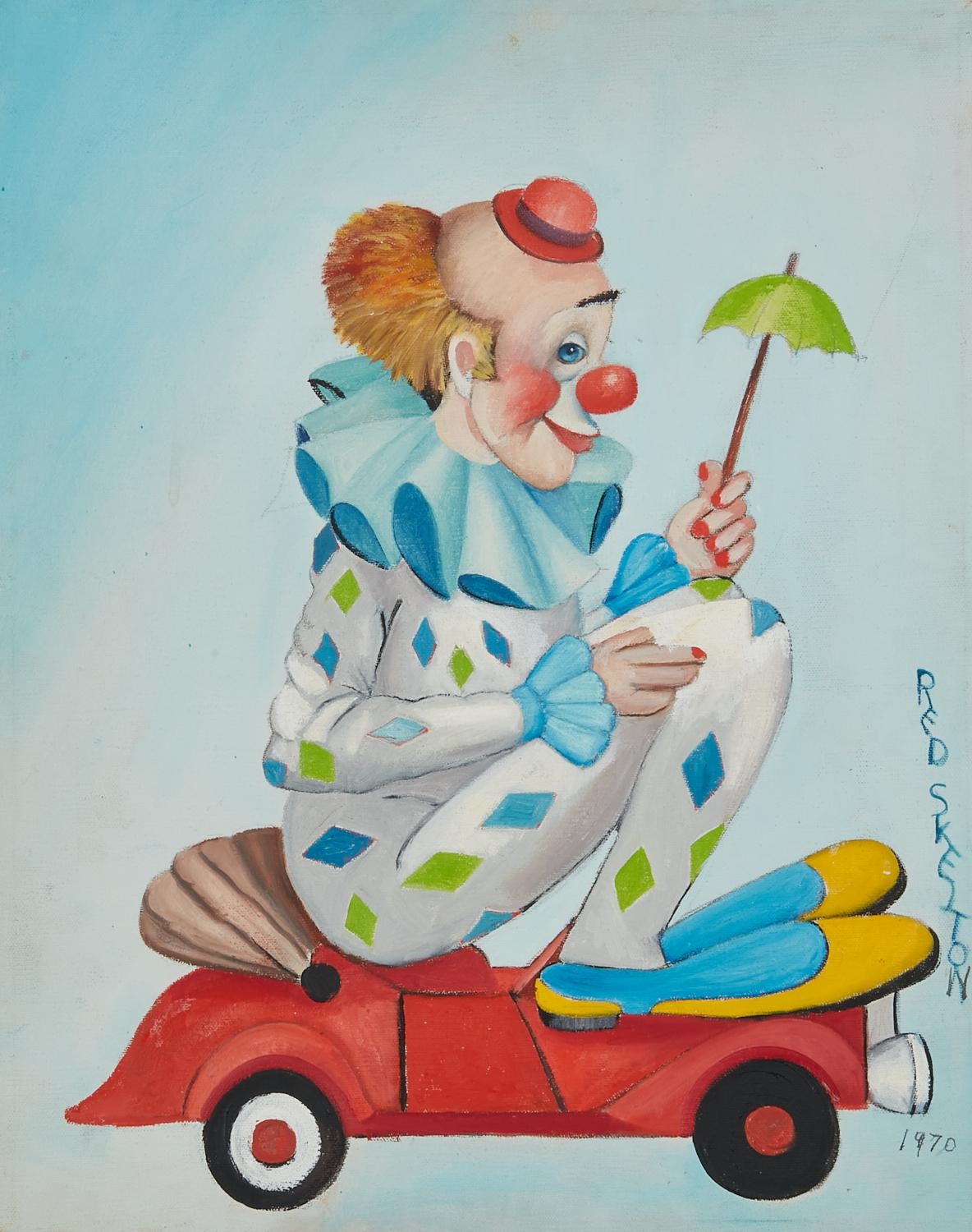 Red Skelton | Portrait of a clown (1970) | MutualArt