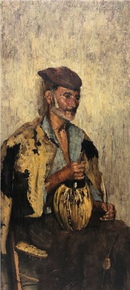 Crisanto Del Monaco | Campesino con botellon | MutualArt