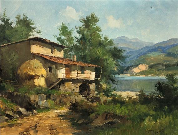 Ercole Magrotti | Lago di Albano | MutualArt